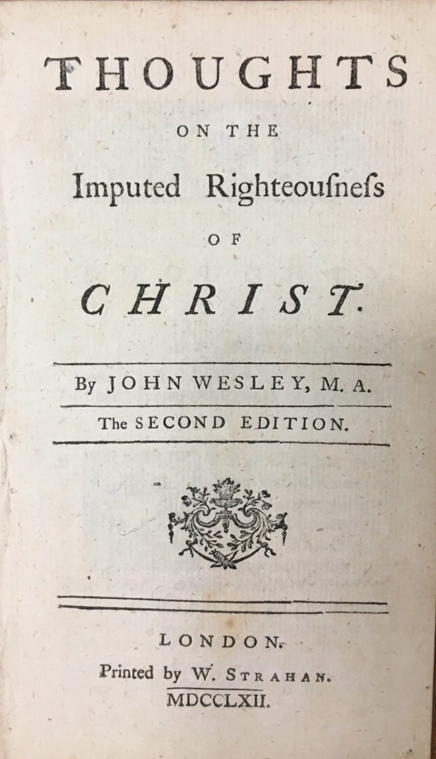 Thoughts on the Imputed Righteousness of Christ - The Museum of ...